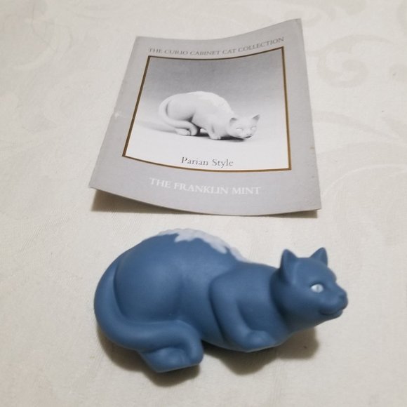 Franklin Mint | Art | Franklin Mint Curio Cabinet Cats Htf 3rd Series ...